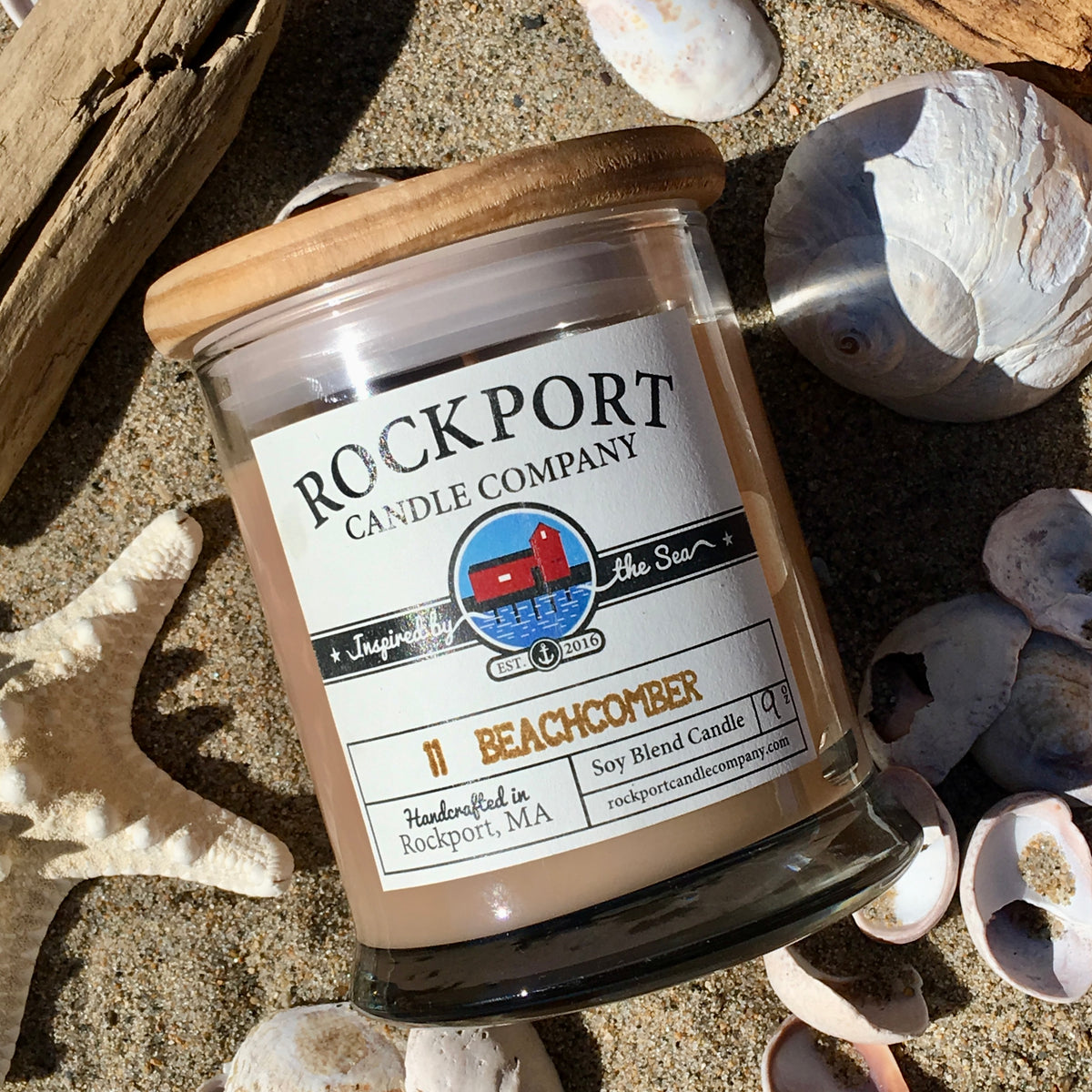 Ocean Scented Candles - Coastal Sea Inspired Candles - Rockport Candle ...